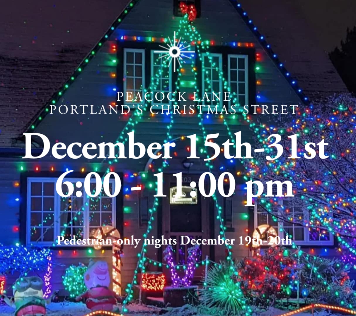 Peacock Lane, “Portland’s Christmas Street" - PDX Parent