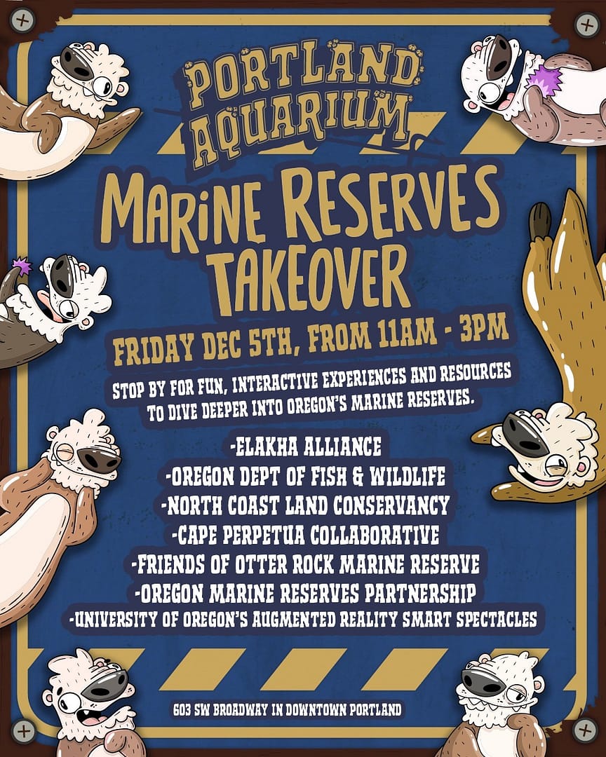 Marine Reserves Takeover at the Portland Aquarium - PDX Parent
