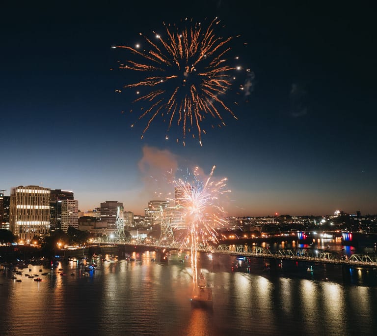 Fireworks on the Waterfront - PDX Parent
